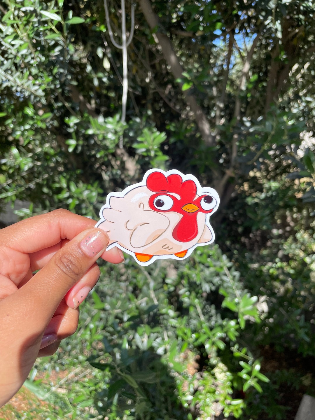 Adorable Glossy Chicken Sticker - Slime Rancher 2 Inspired - Etsy