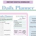 Printable Daily Planner Productivity Planner Self Care Tracker Daily ...