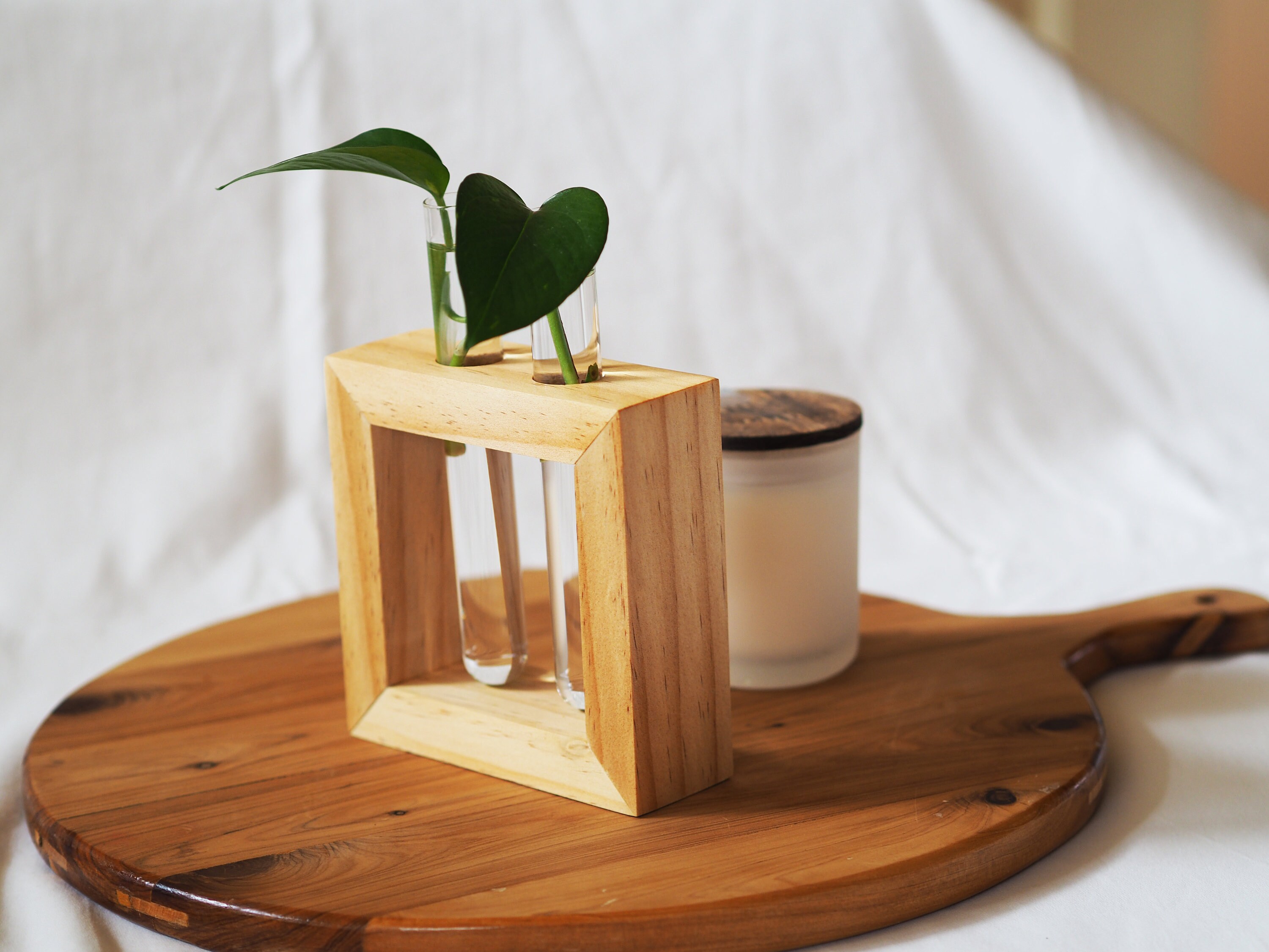 Hand Crafted Wood Propagation Stand Propagation Station - Etsy Australia