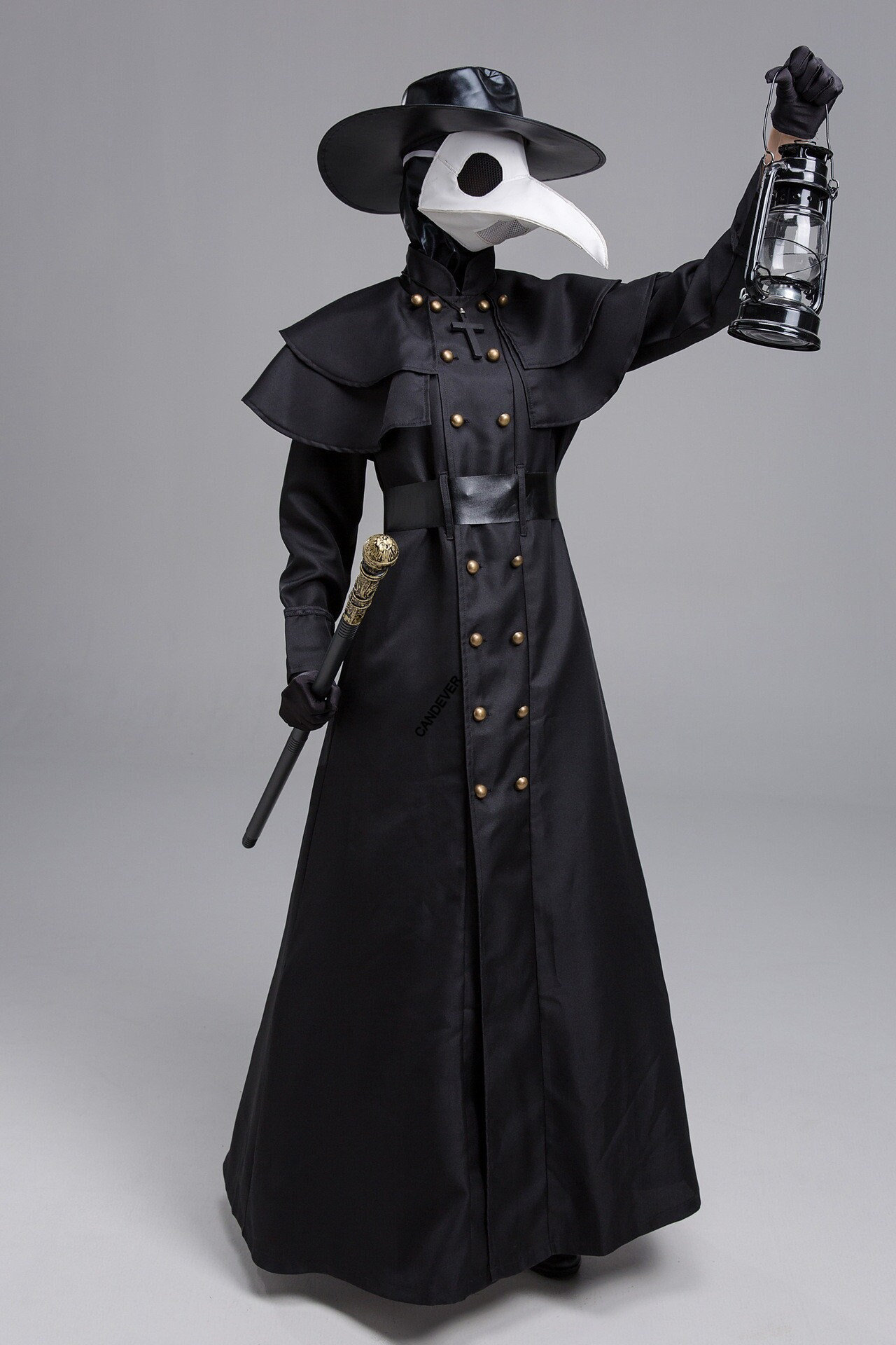 Halloween Plague Doctor Full Set Costumes Plauge Doctor Etsy