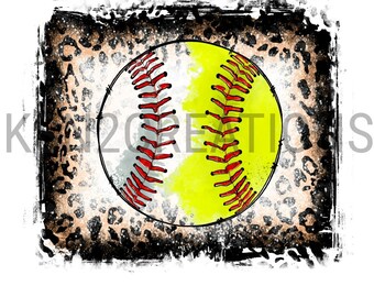 Half Softball Png - Etsy