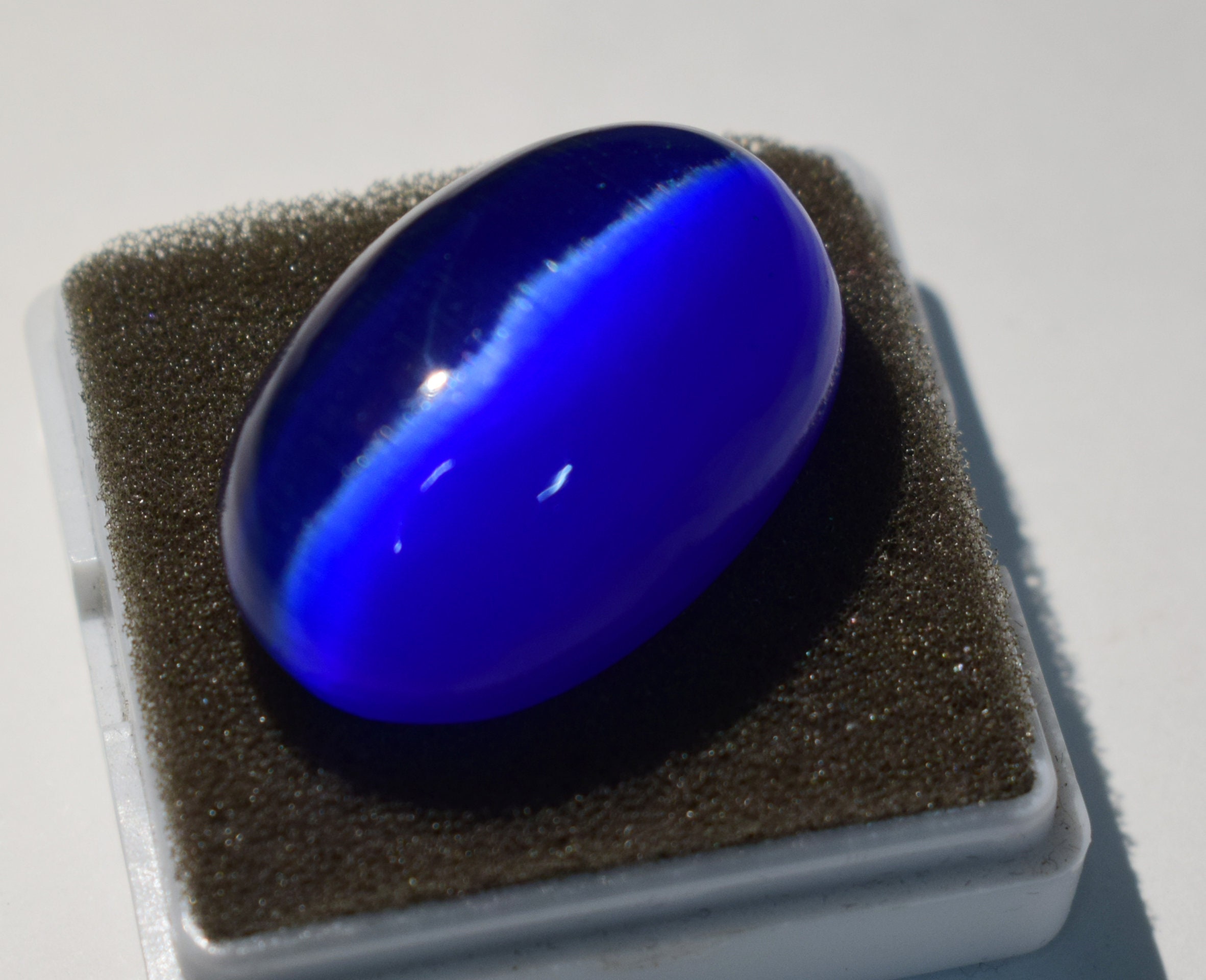 Natural Cat Eye Stone From Sri Lanka 60.95ct Cabochon Cats Eye Original ...