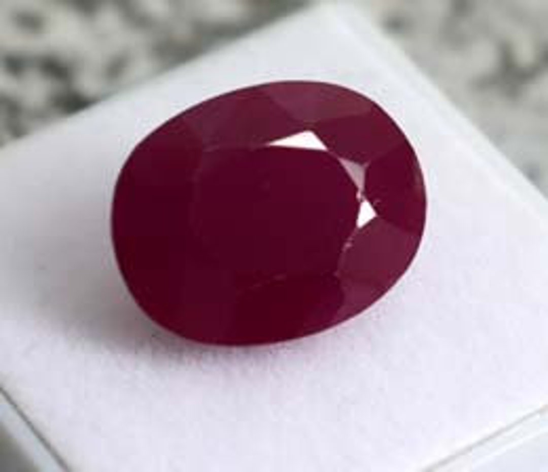 Natural Beryl Red Bixbite From Utah Loose Beryl Gemstone Oval Cut ...