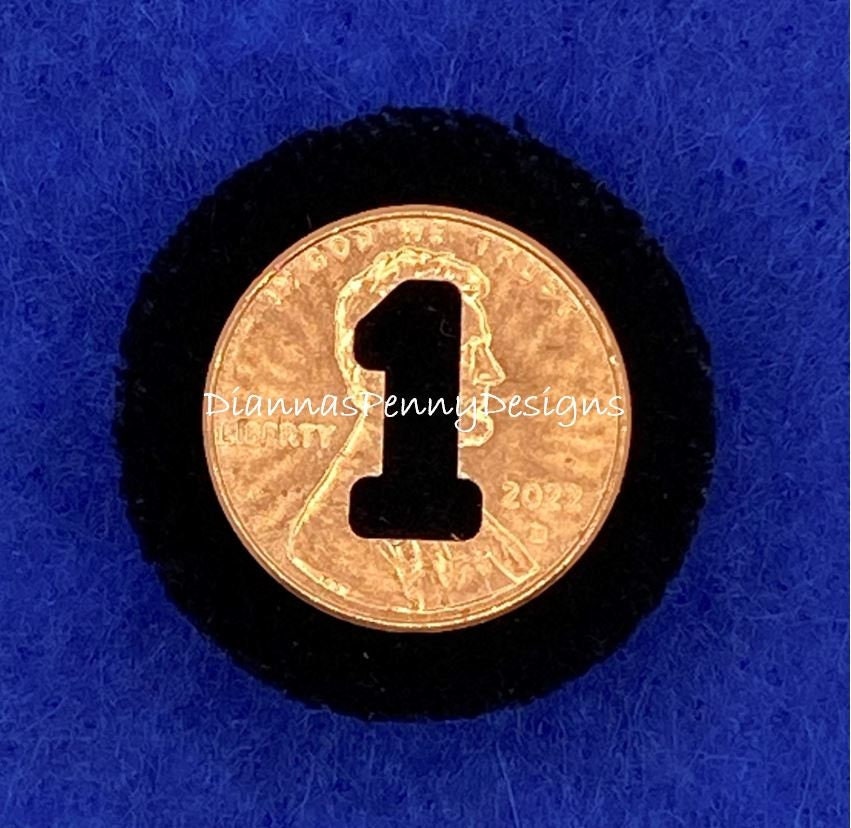 CHARITY Lucky Penny Cut Out NUMBERS Cutout Penny Team Jersey - Etsy
