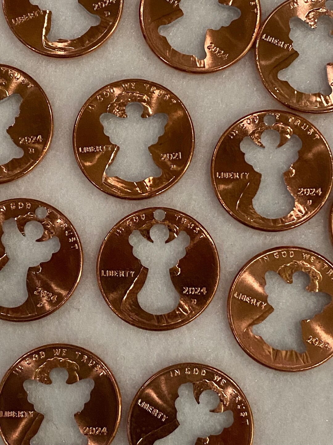 25+ Penny Cutout ANGEL Design, Crafted With Love for Charity - Etsy