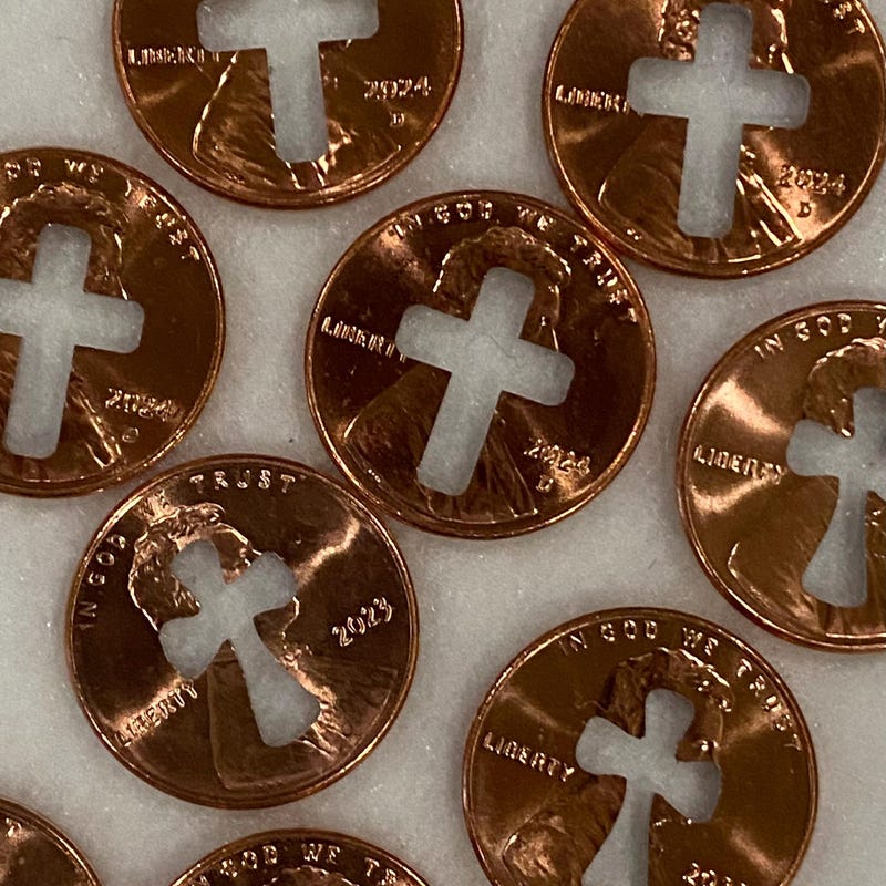 Cross Cut Out - Etsy