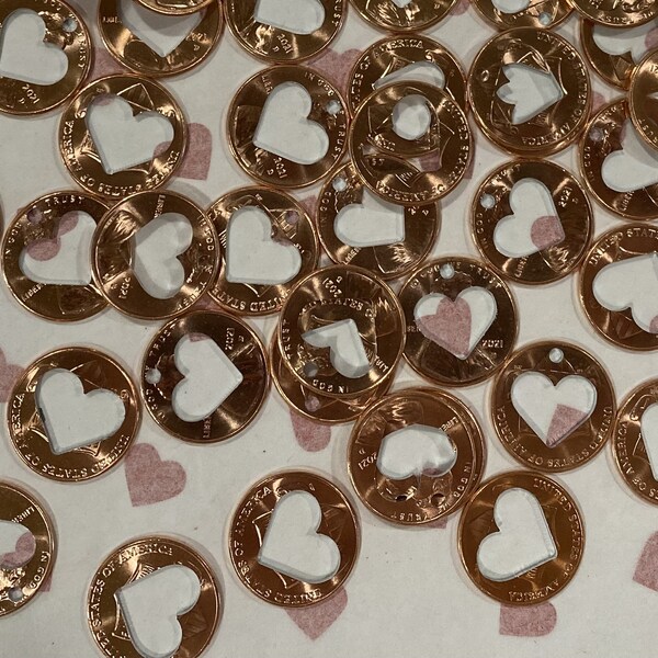 2024 Heart Penny - Etsy