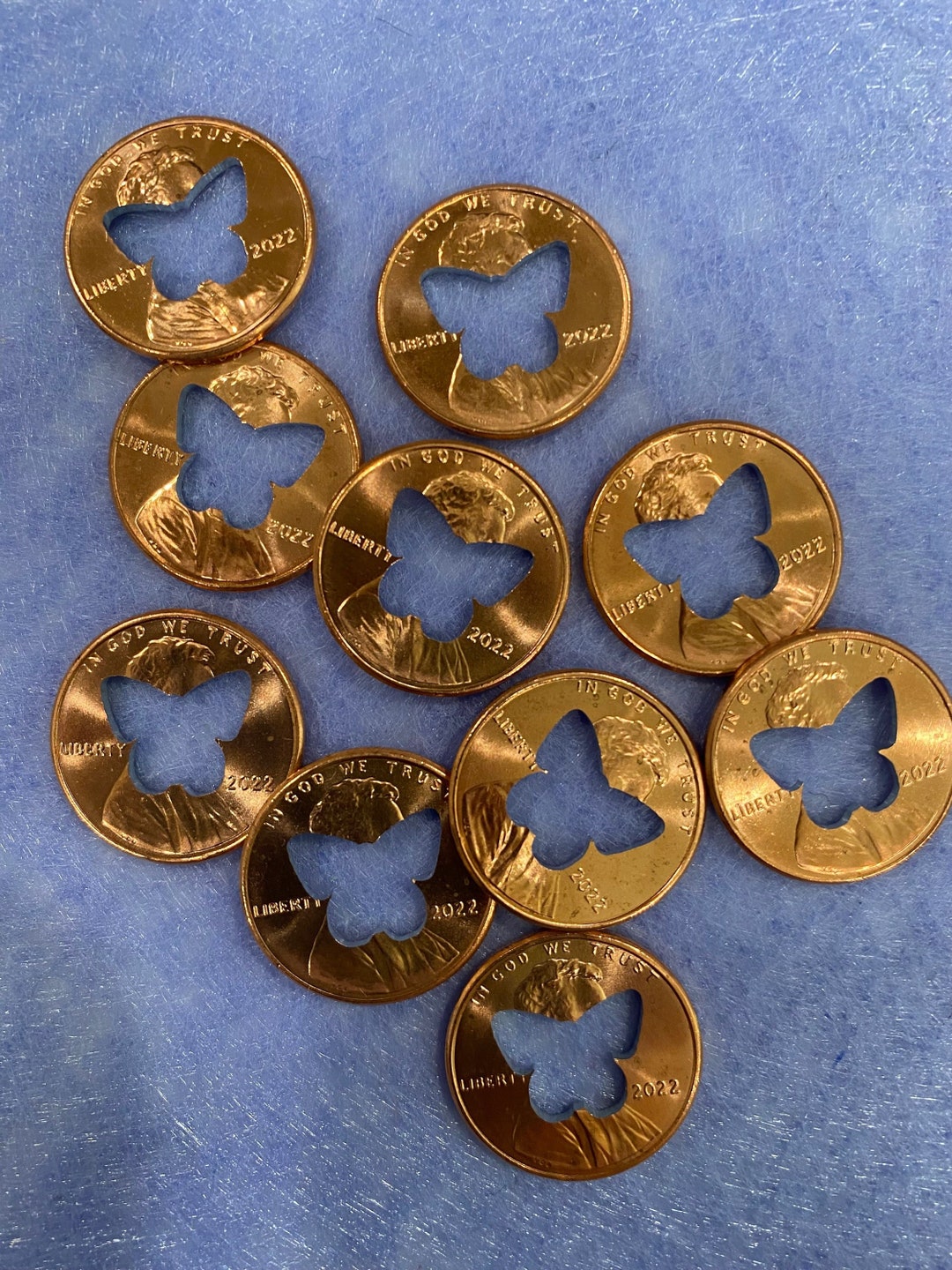25+ Penny Cutout BUTTERFLY Design, Crafted With Love for Charity - Etsy