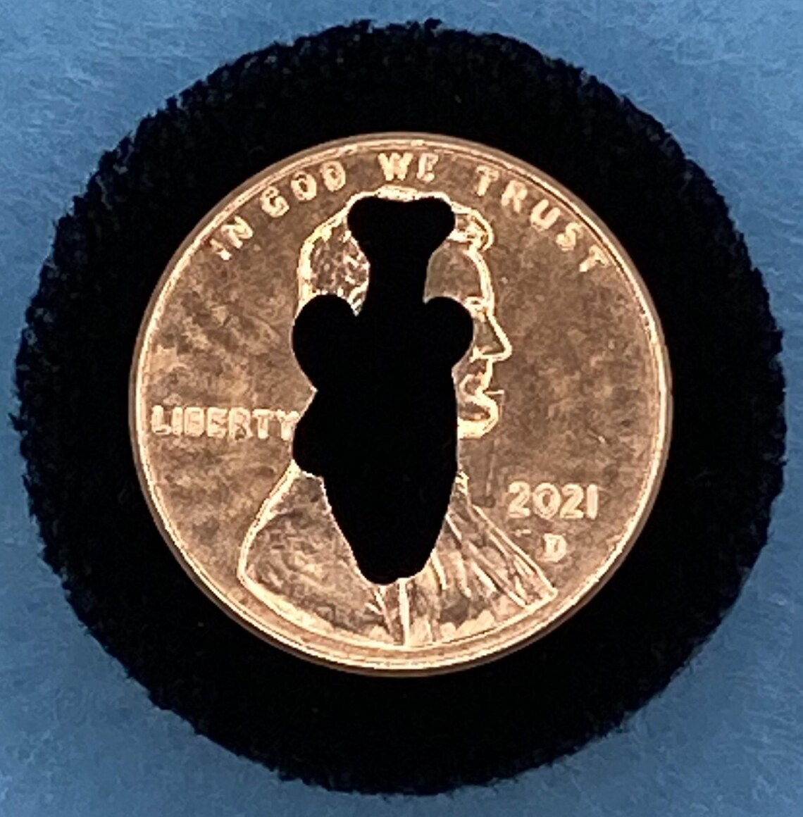 Lucky Penny Cut Out FISH Design, Fisherman's Coin, Crafted With Love ...