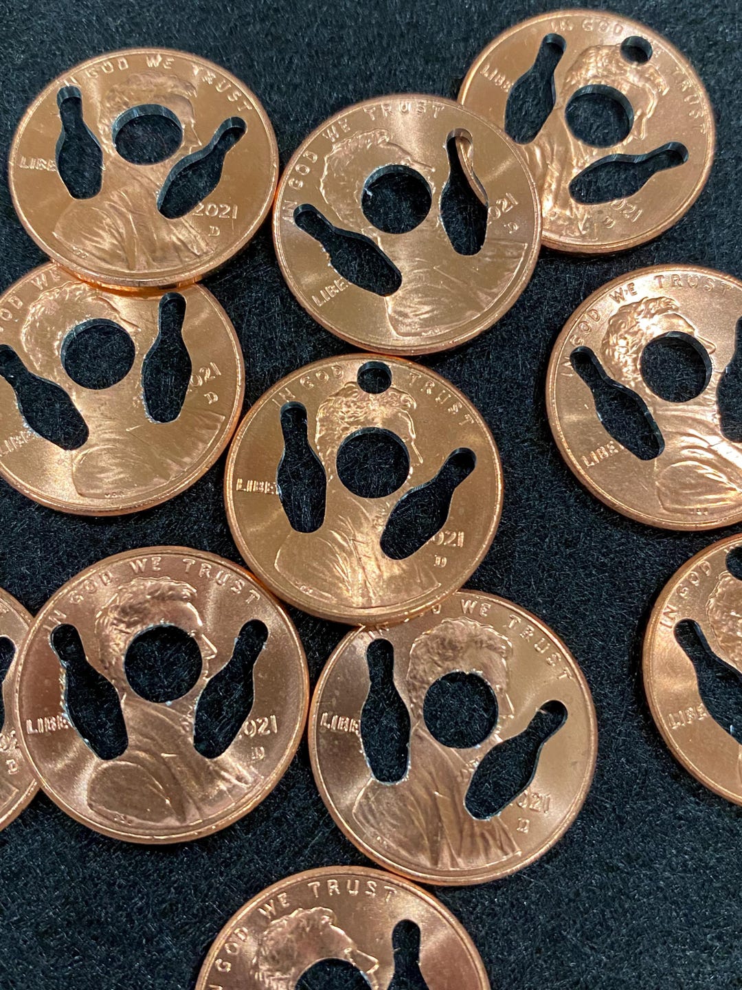 25+ Penny Cutout BOWLING Design, Crafted With Love for Charity - Etsy
