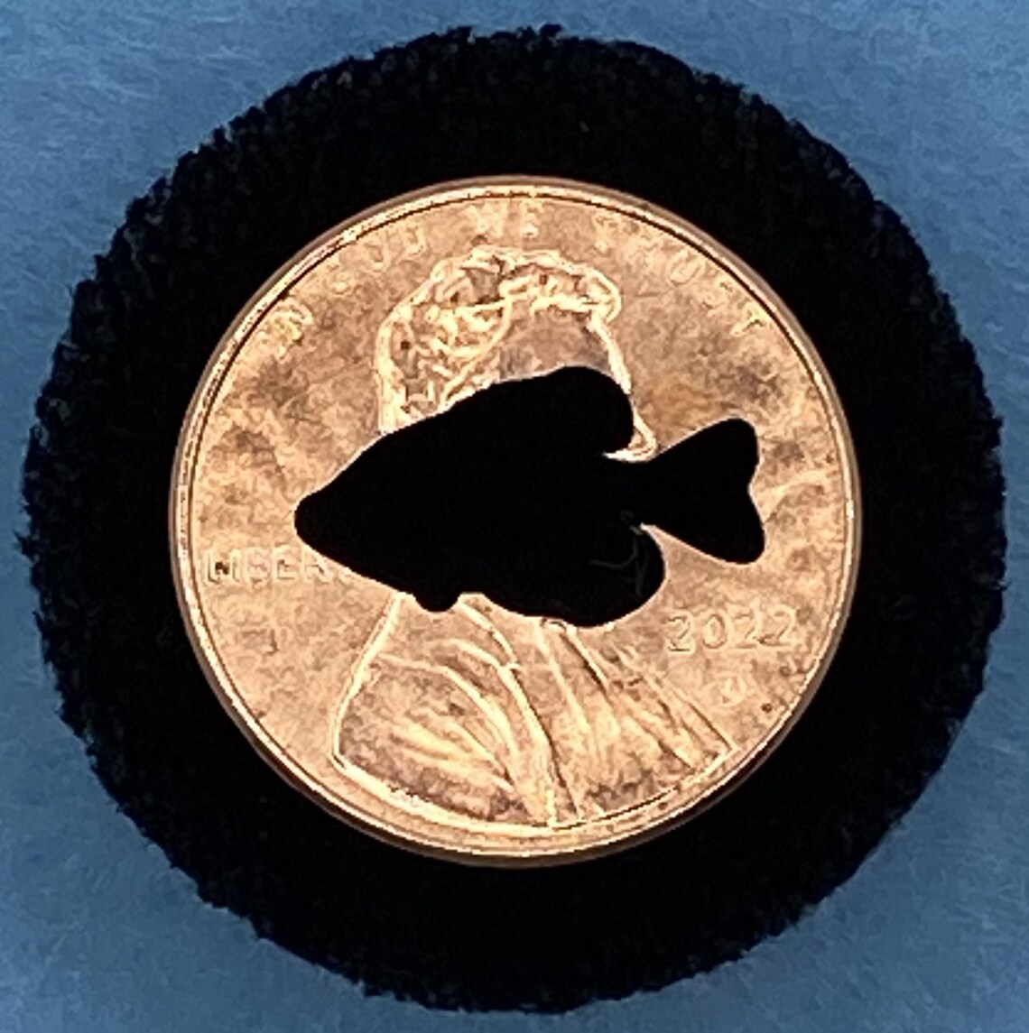 Lucky Penny Cut Out FISH Design, Fisherman's Coin, Crafted With Love ...