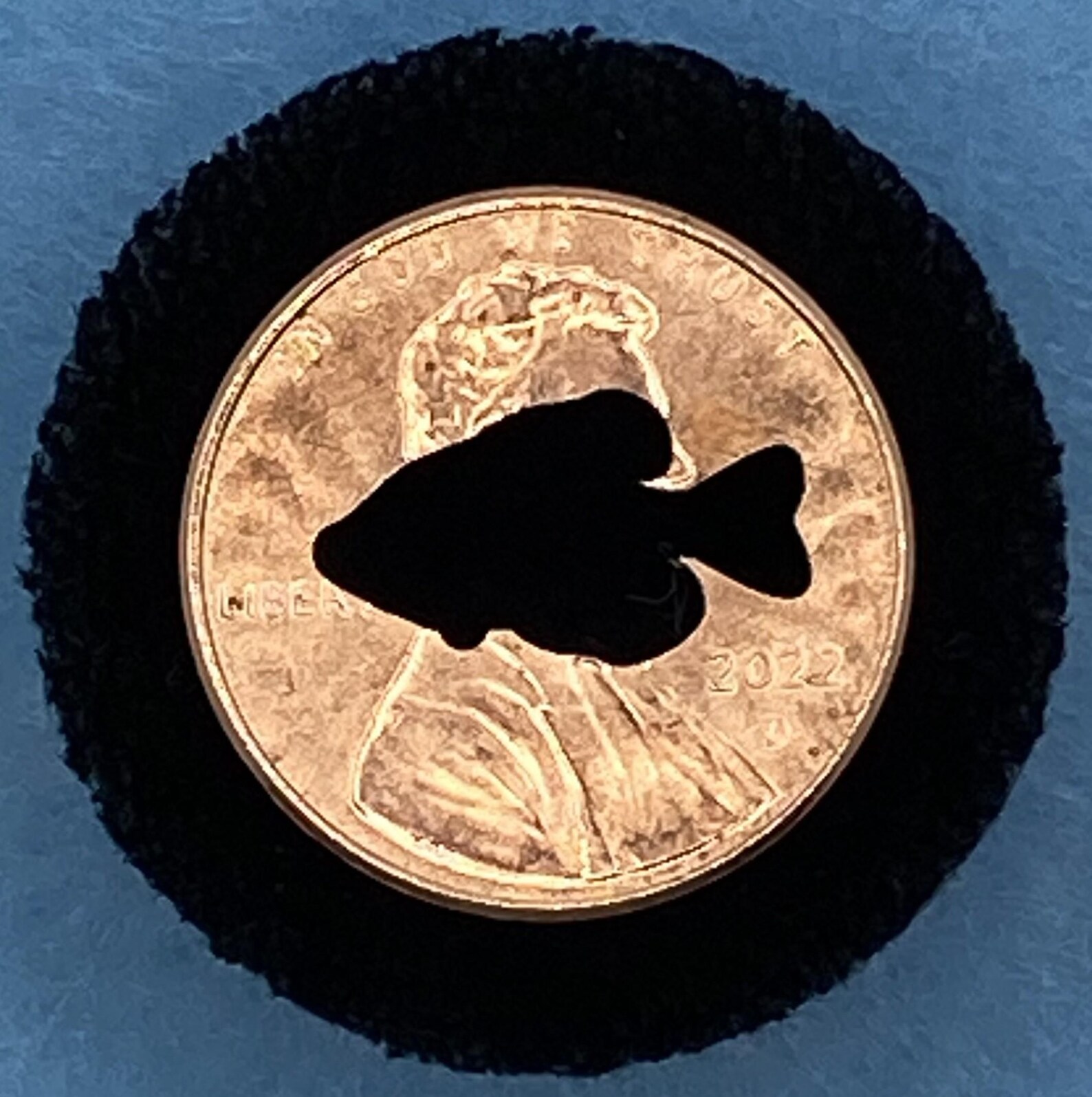 Lucky Penny Cut Out FISH Design, Fisherman's Coin, Crafted With Love ...