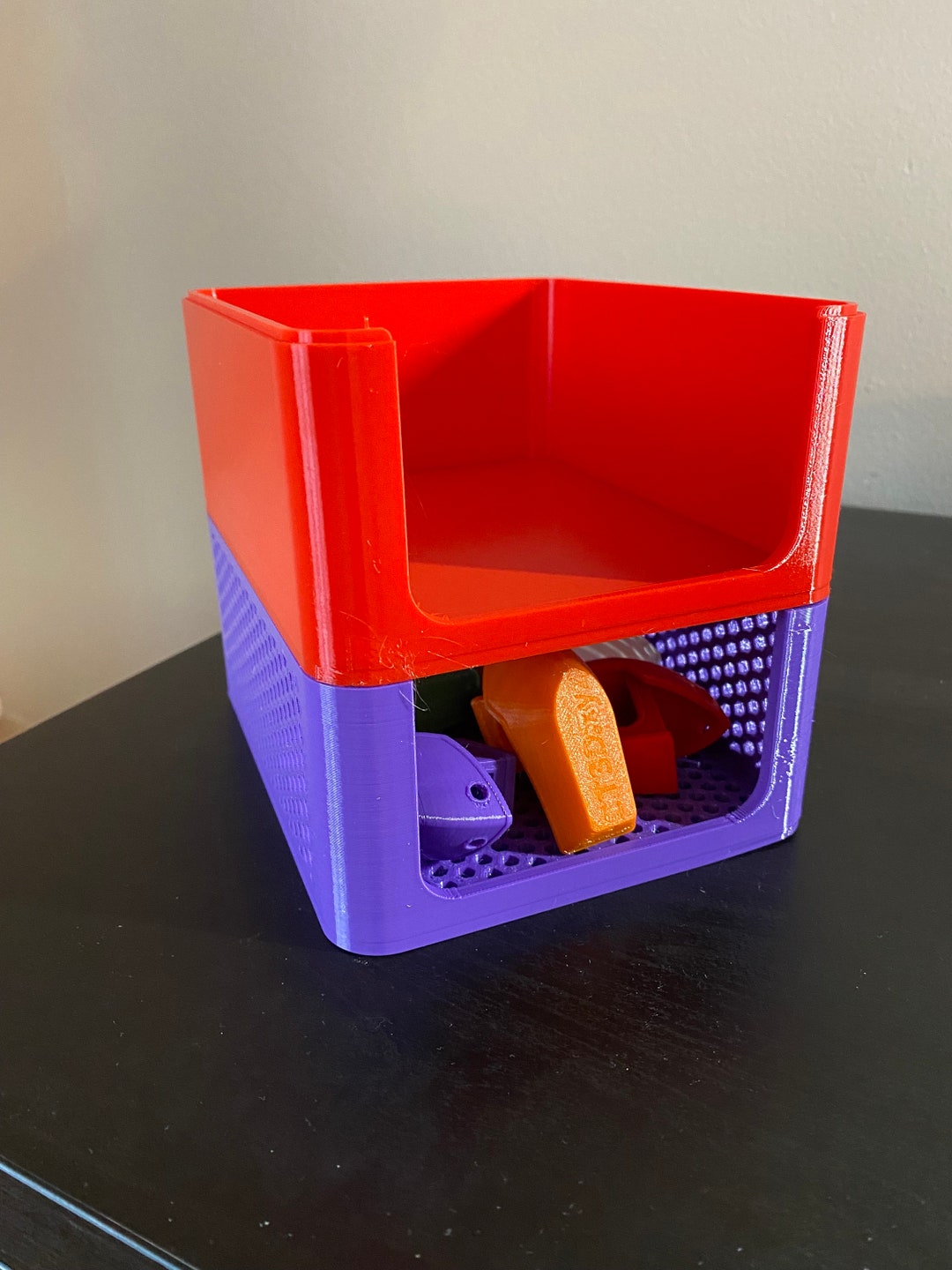 3D Printed Stackable Storage Bins - Etsy