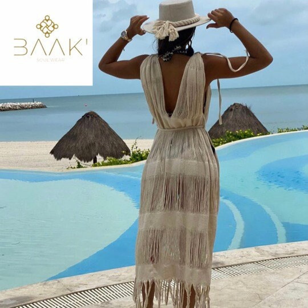 Beautiful Beachdress Boho Tulum Style - Etsy