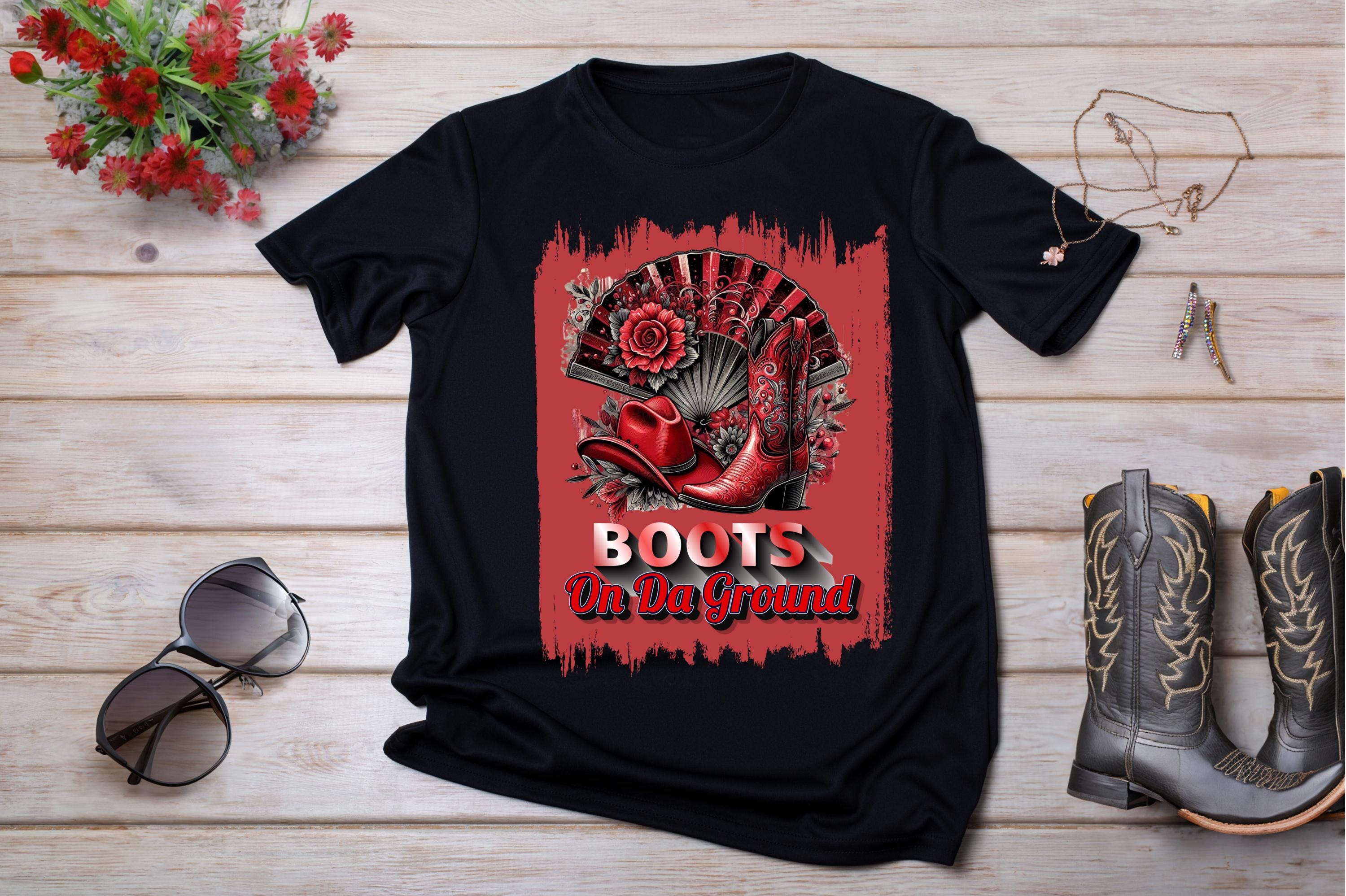 Red Boots on Da Ground PNG | Sublimation Design (digital Download) - Etsy