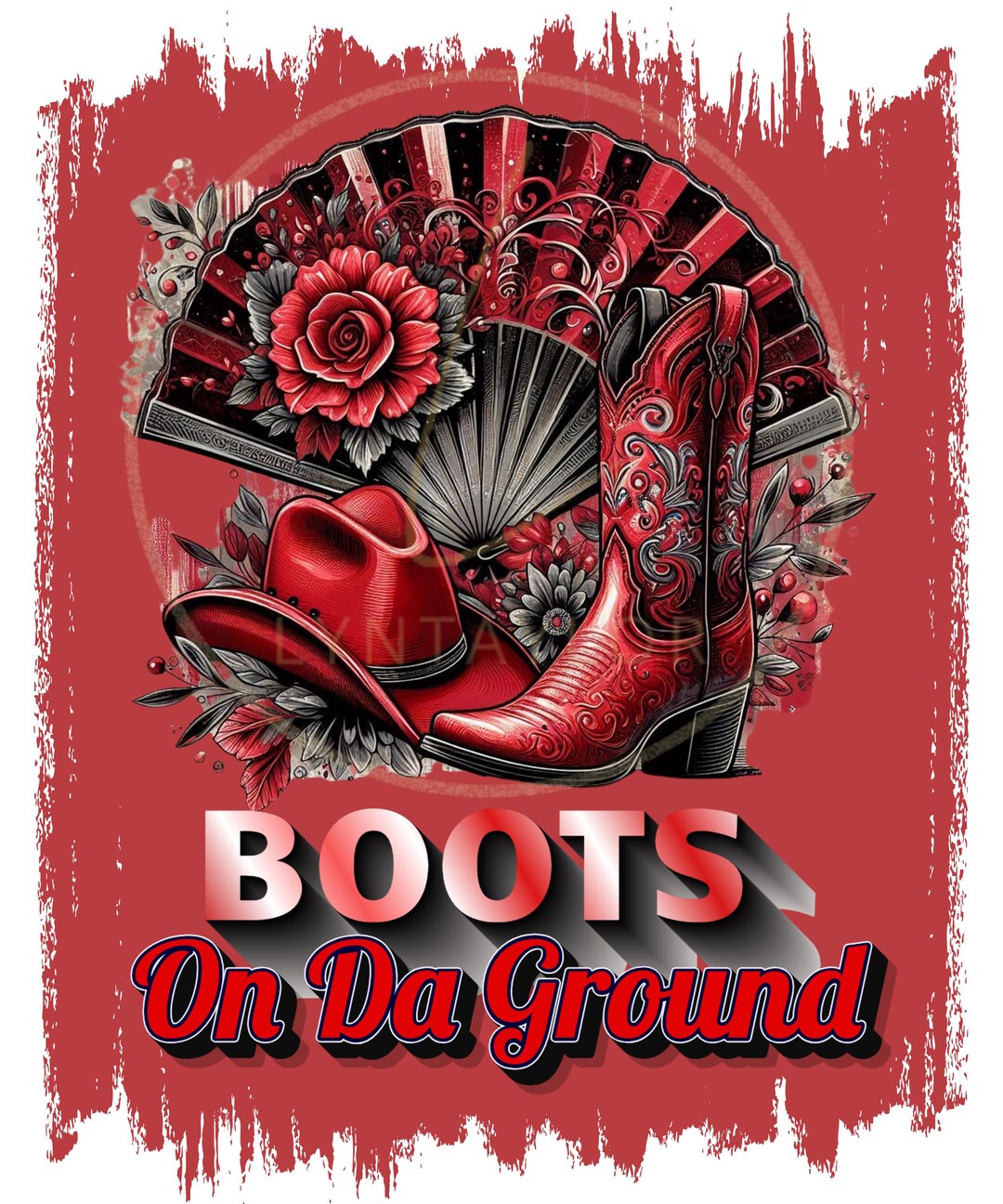 Red Boots on Da Ground PNG | Sublimation Design (digital Download) - Etsy