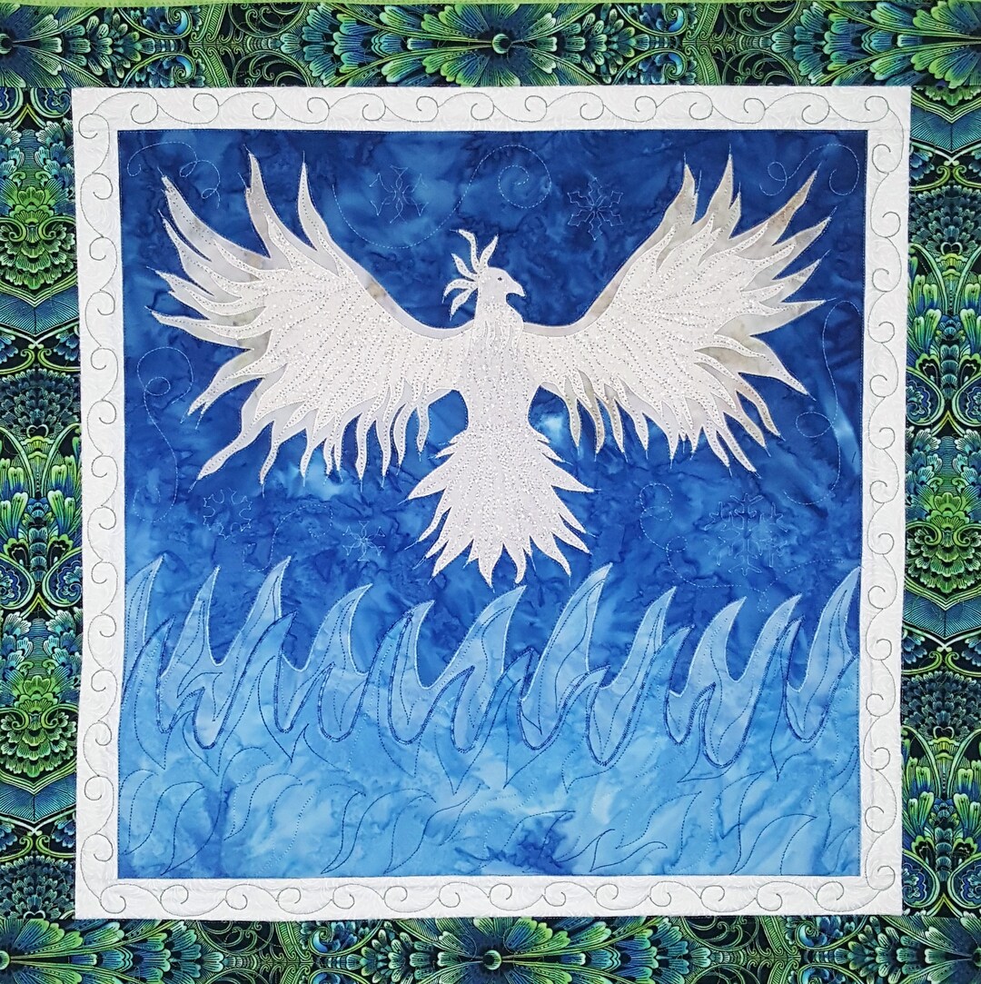 Kristal the Ice Phoenix-pattern - Etsy
