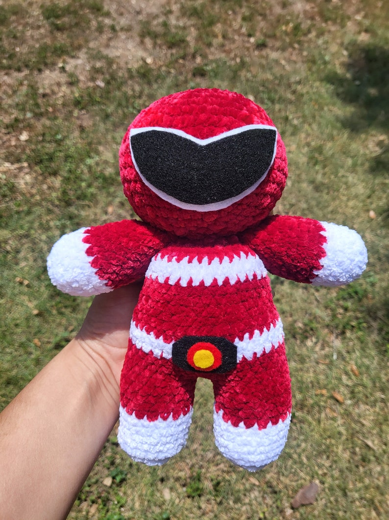 Red Fighter Crochet Pattern - Etsy