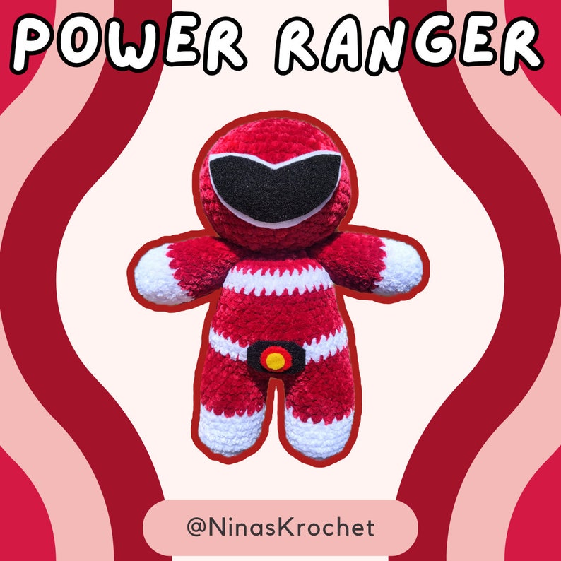 Red Fighter Crochet Pattern - Etsy