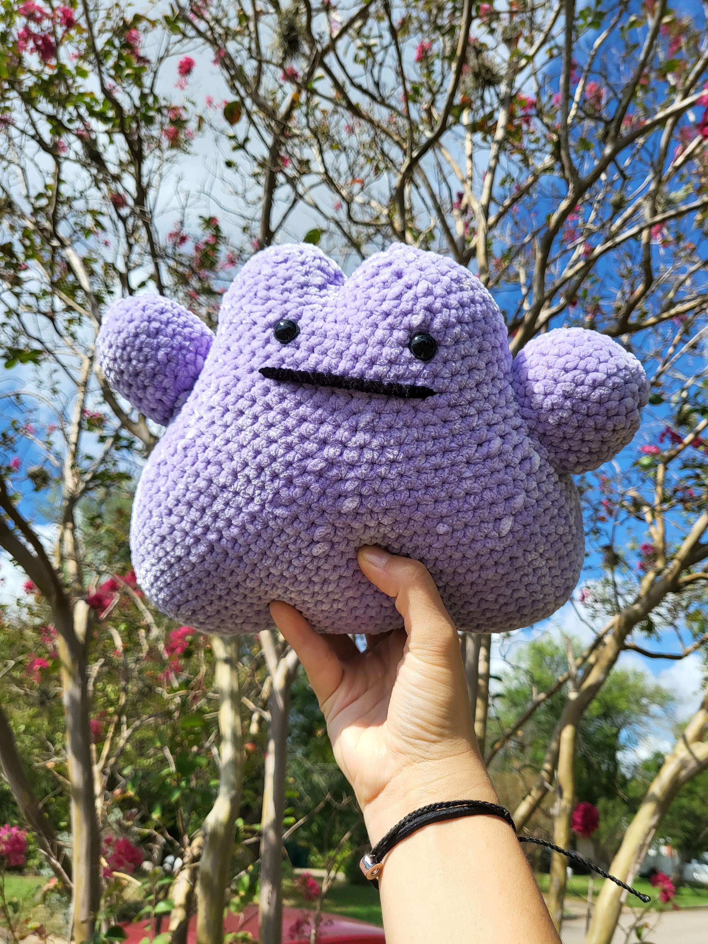 Purple Blob Plush - Etsy
