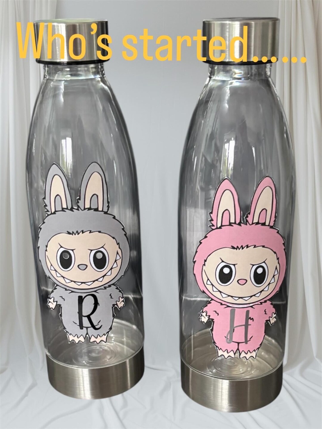 Labubu Water Bottle - Etsy