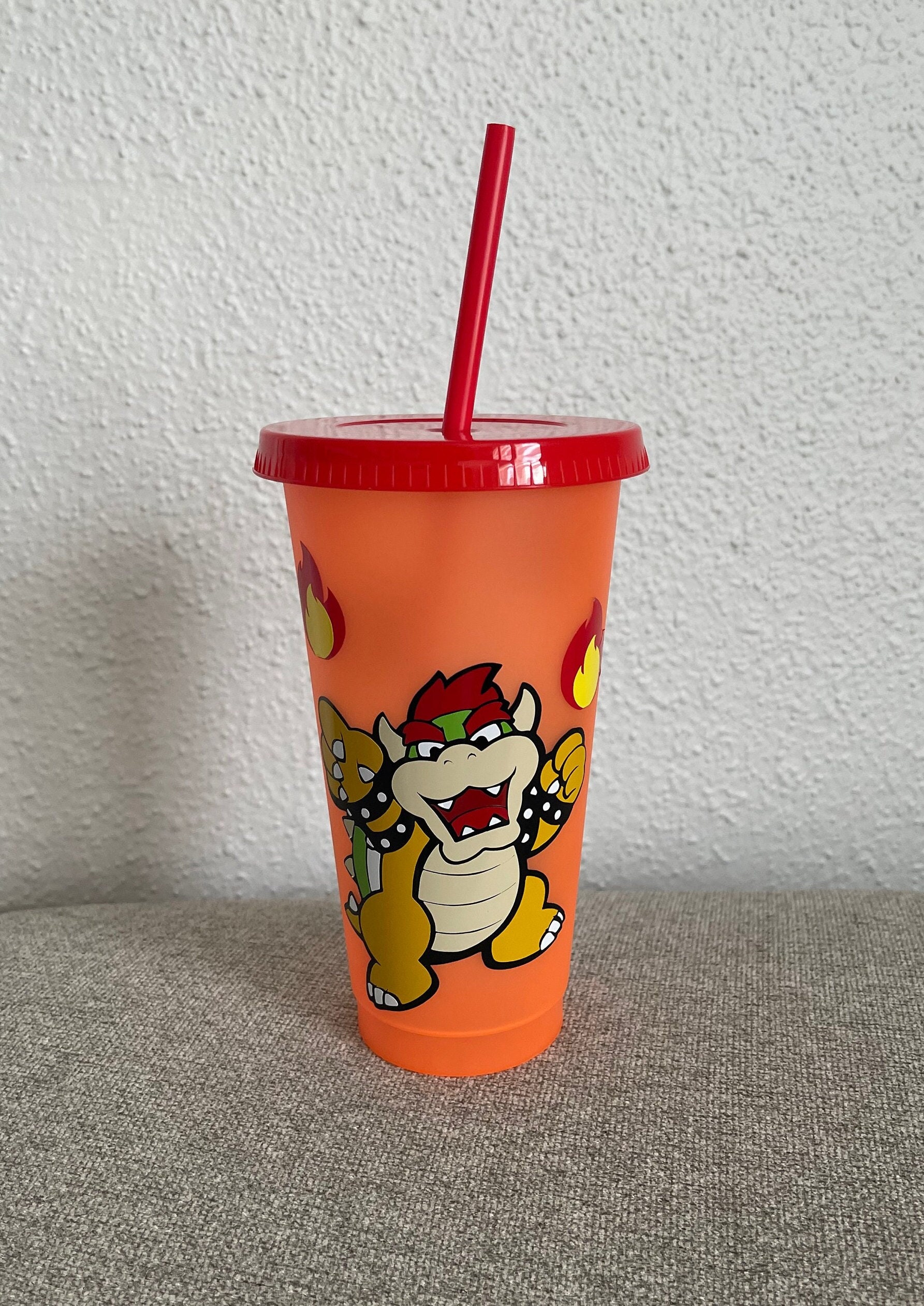 Bowser ,super Mariob Inspired Color Changing Cup With Name, - Etsy