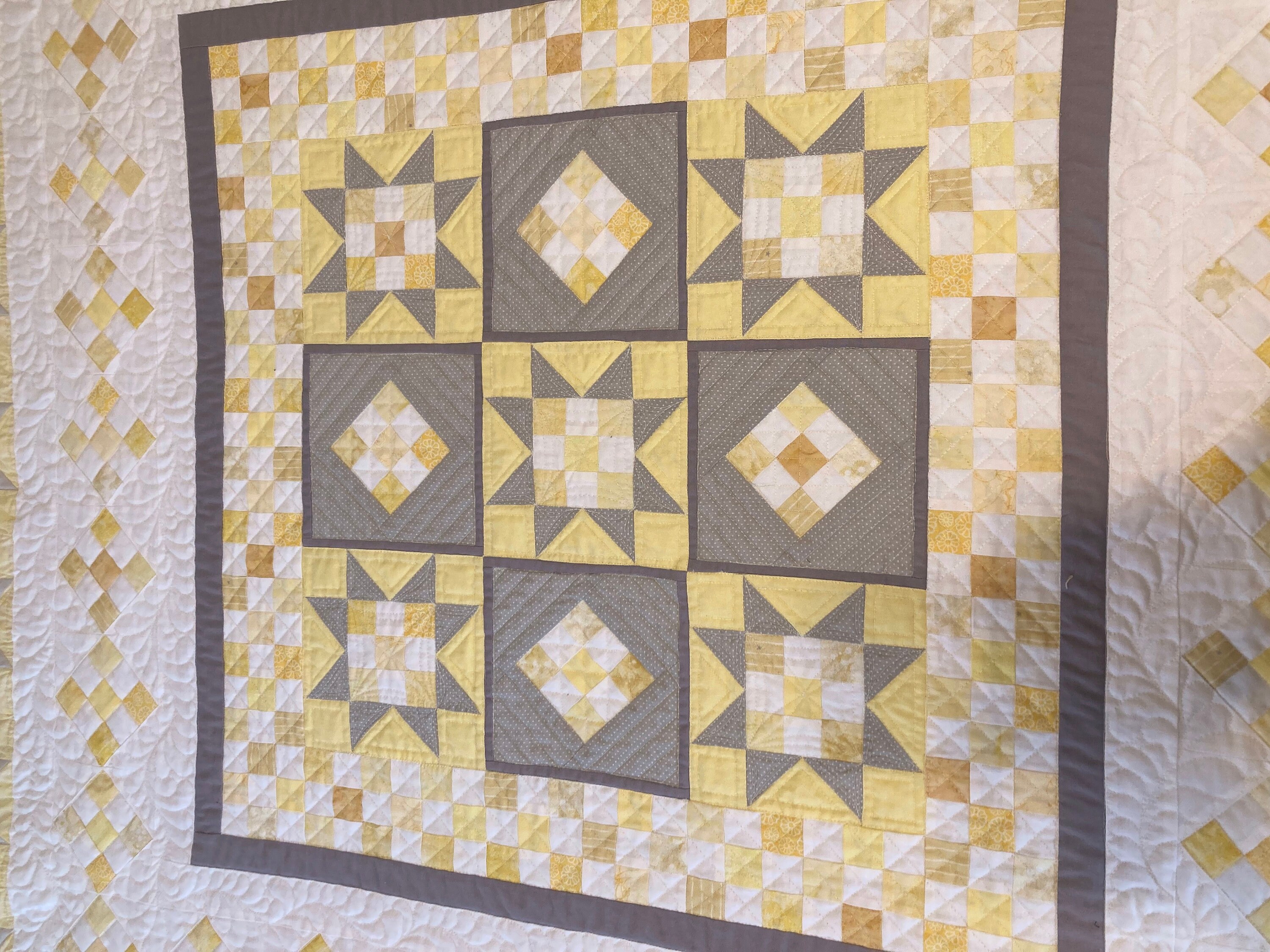 Handmade, Custom Quilted Full Sized Quilt - Etsy