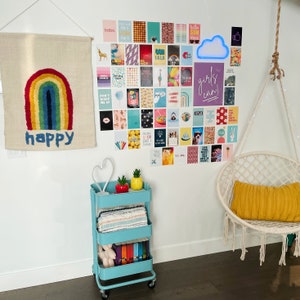 Instant Digital Download Blue Tween Aesthetic Room Decor Girl Teen Room ...