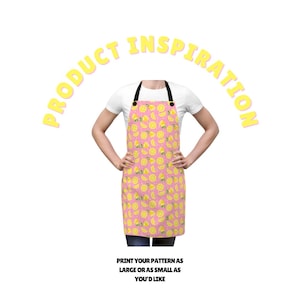 Pink Lemonade Pattern, Hand Drawn Lemons, Seamless Repeat (PNG Digital ...