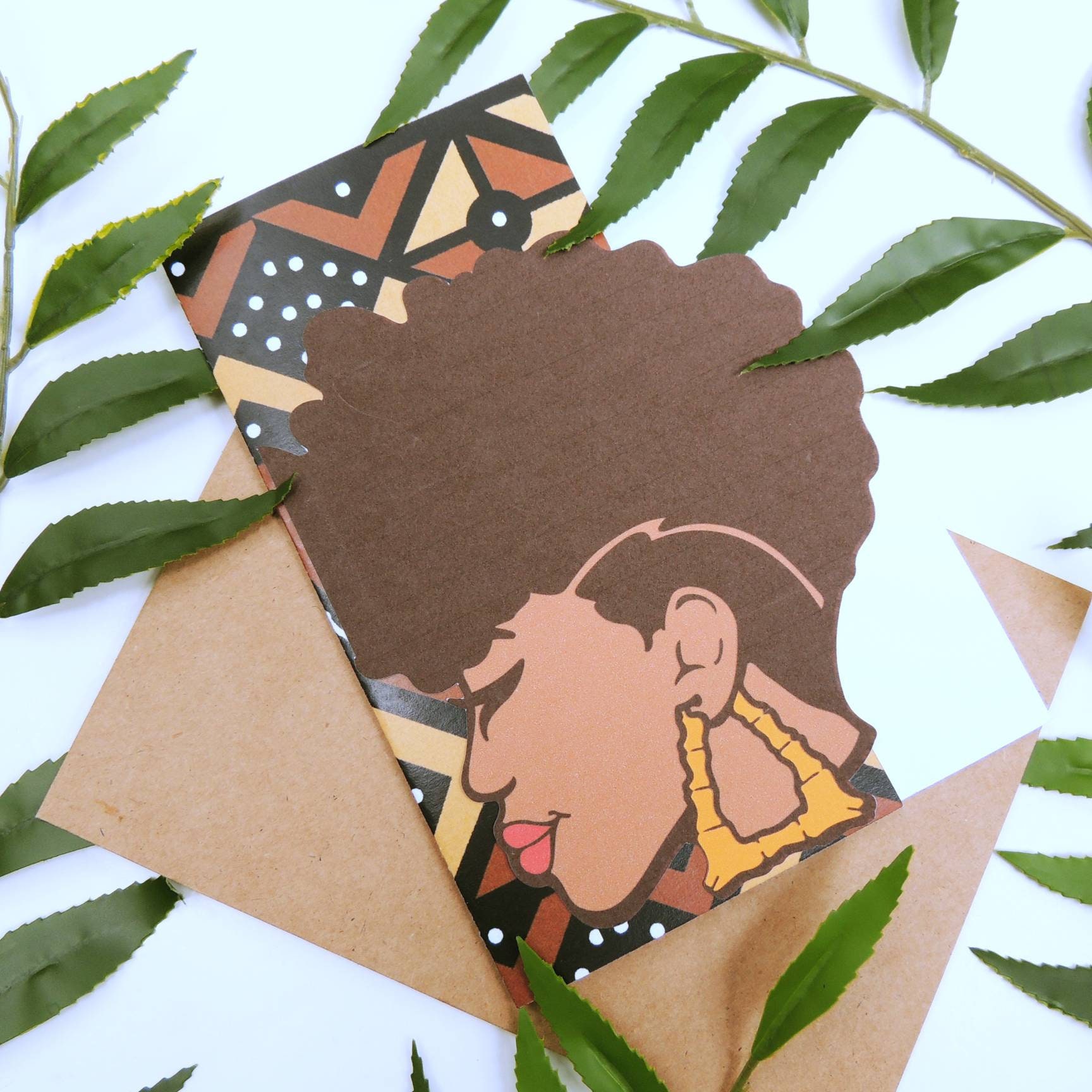 Door Knocker African American Greeting Card - Etsy