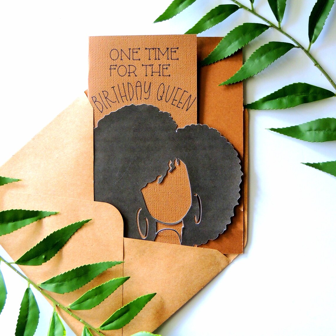 One Time for the Birthday Queen Greeting Card - Etsy