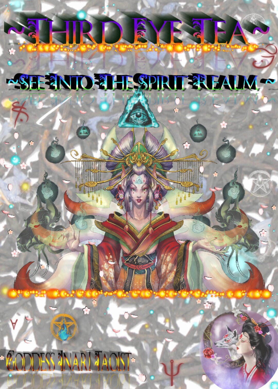 Third Eye Tea Mystical Lucid Dreams Tea See Into the Spiritual Tea ...