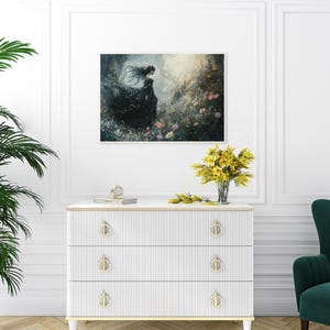 Persephone in a Dual Underworld and Spring Scene Wall Art, Greek ...