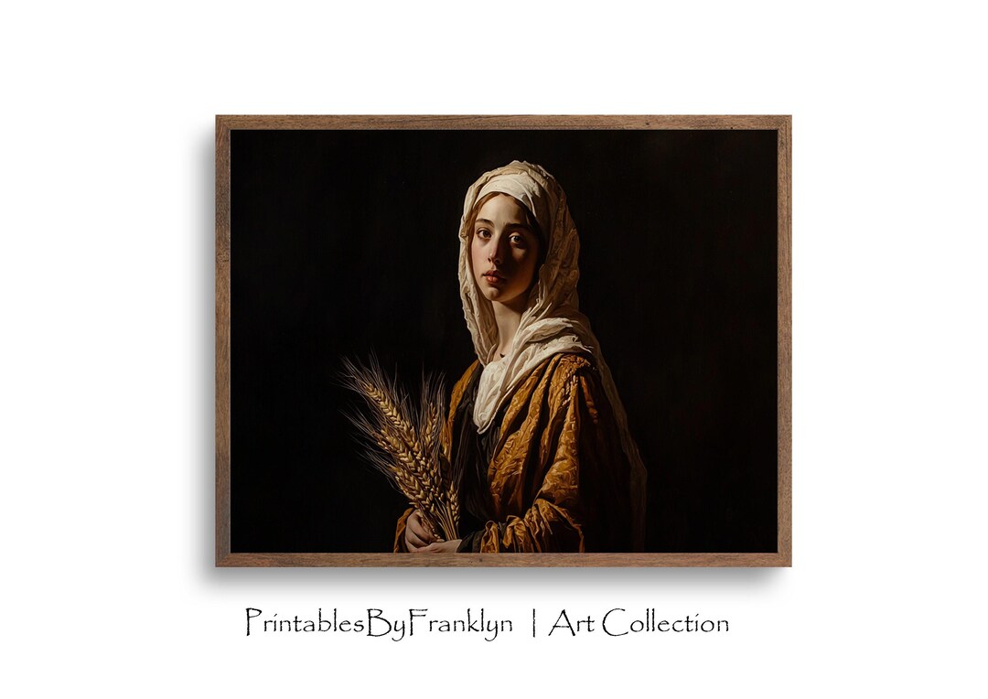 Ruth: Loyal and Faithful Wall Art, the Story of Ruth - Loyal Ruth, Ruth ...