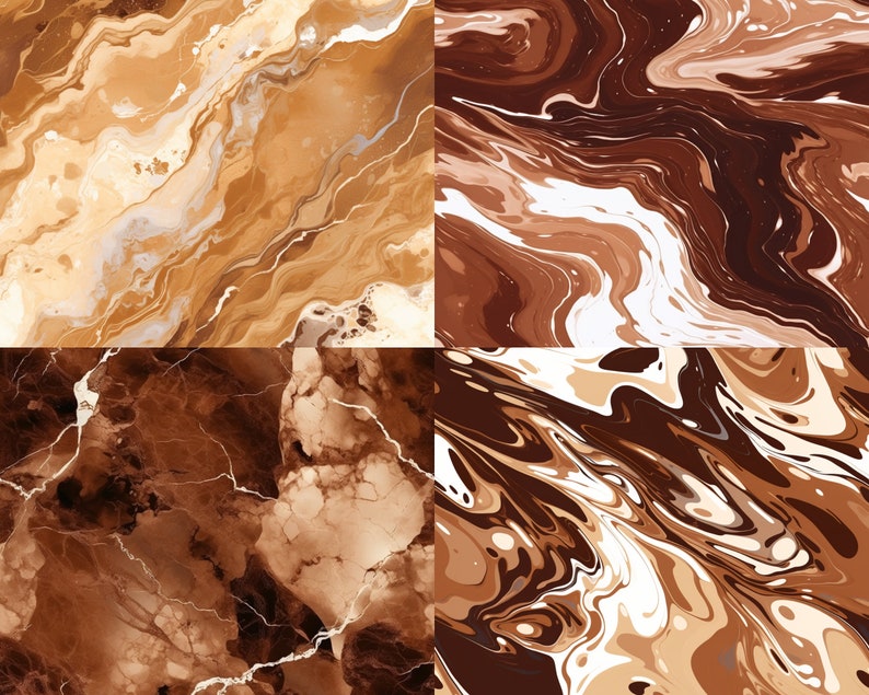 Brown Marble Seamless Pattern, Brown Marble Seamless Backgrounds ...
