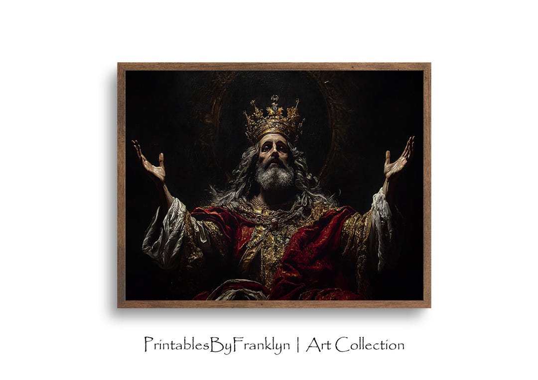 King Solomon the Wisdom and Wealth of Israel's Greatest King Wall Art ...