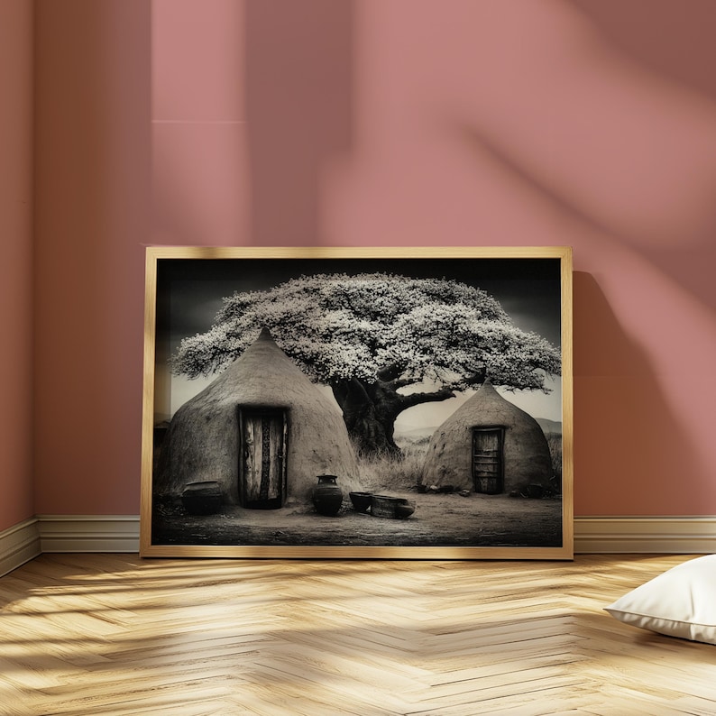 Spring in the Soul of Africa Wall Art, Set of 100, African Wall Art ...