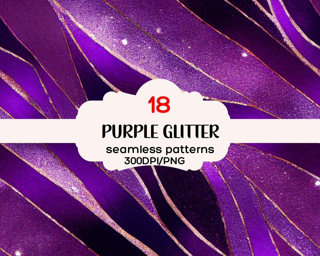Purple Glitter Seamless Background, Purple Seamless Patterns,glitter ...