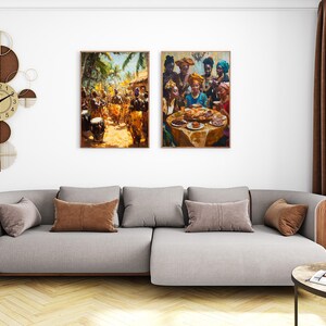 African Wall Art Bundle, Set of 100, African Culture Wall Art, African ...