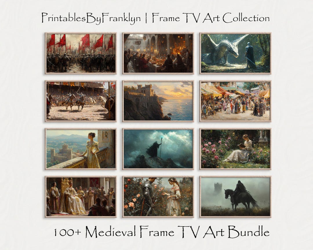 Medieval Times 100 Bundle Ver.1, Medieval Times TV Art Bundle, Samsung ...