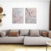 Textural Floral Wall Art Bundle, Set of 100, Floral Wall Art Bundle ...