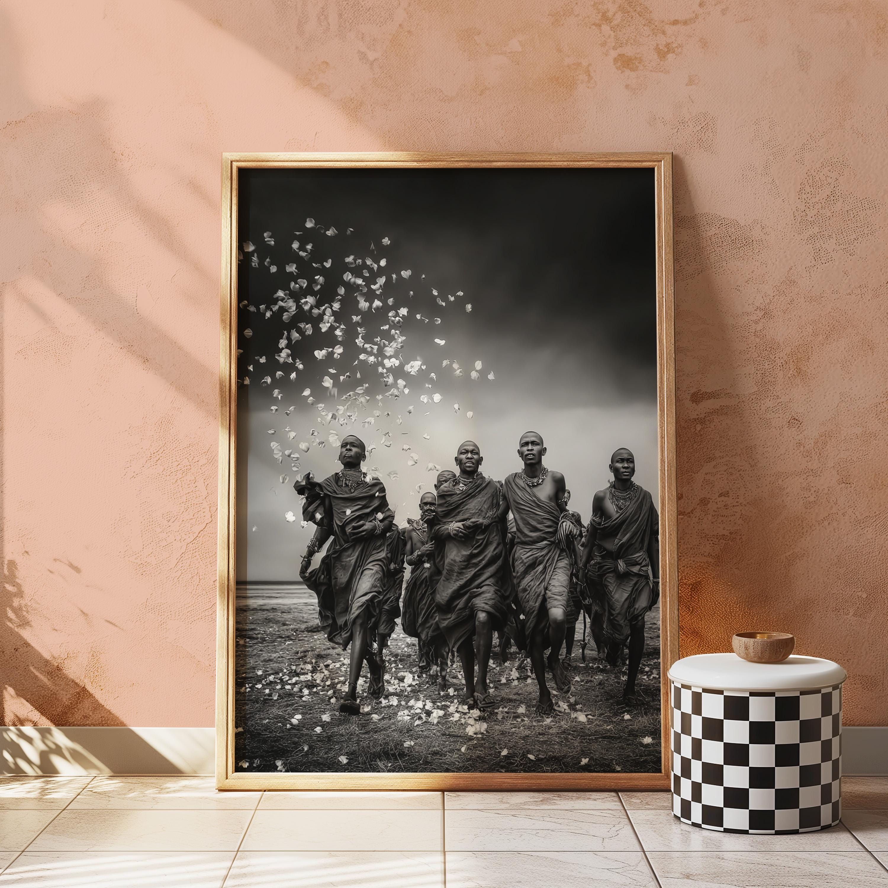 Spring in the Soul of Africa Wall Art, Set of 100, African Wall Art ...