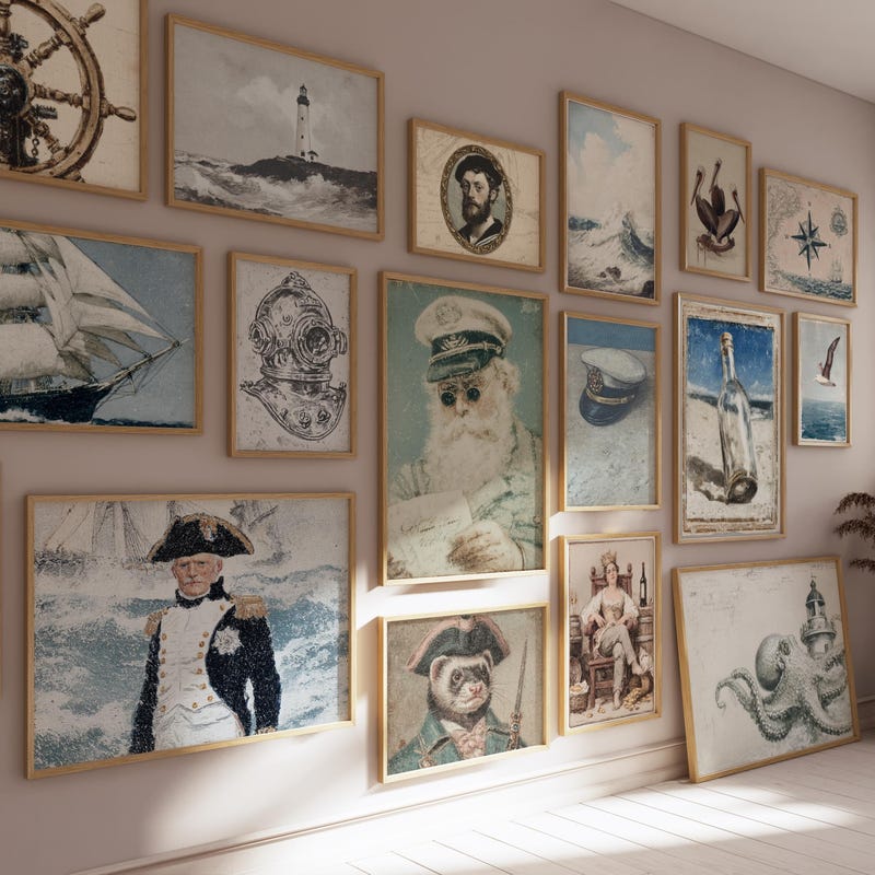 Old World Ocean Prints - Etsy