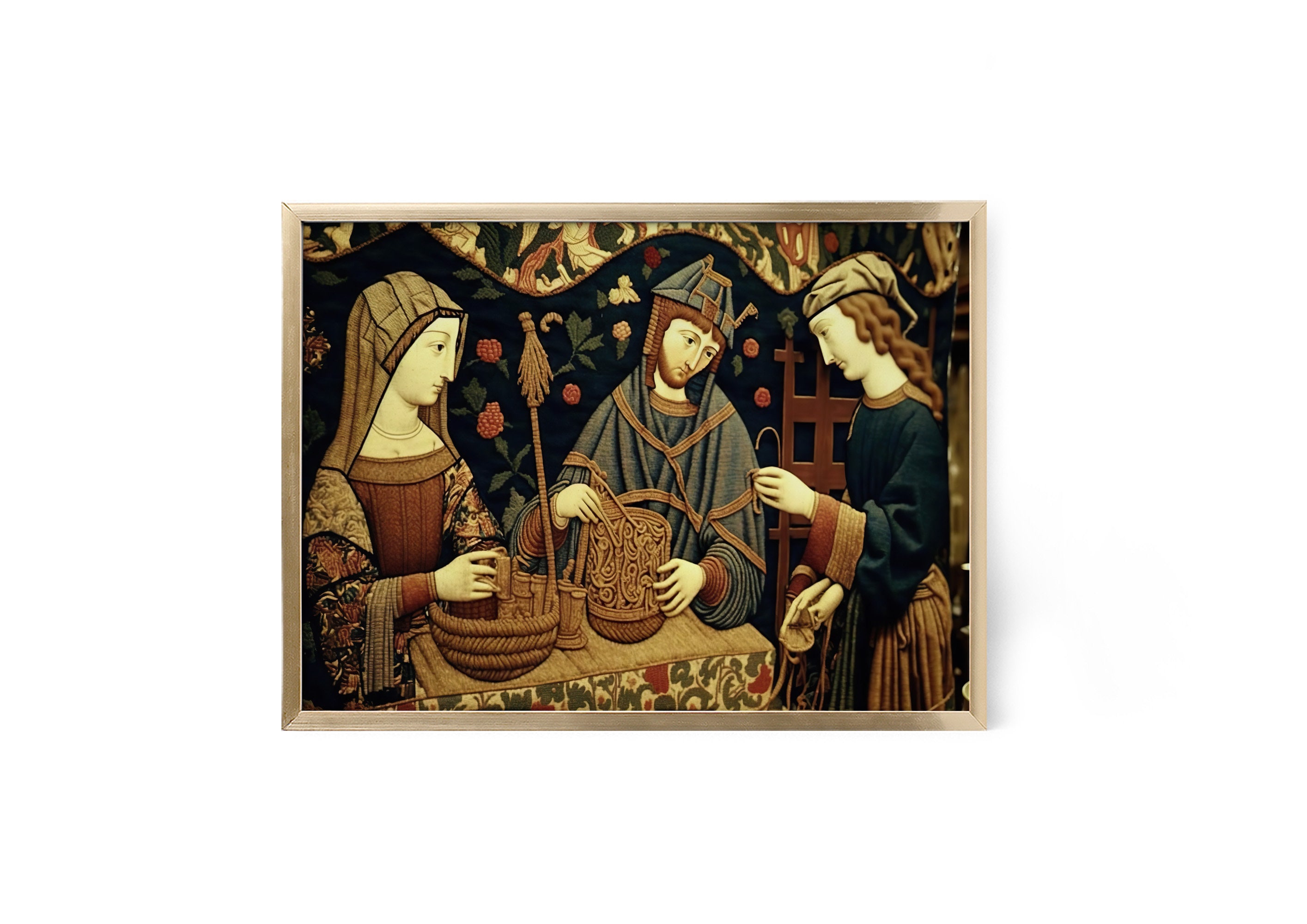 Medieval Wall Art Set Set of 9 Printables Middle Ages Décor - Etsy