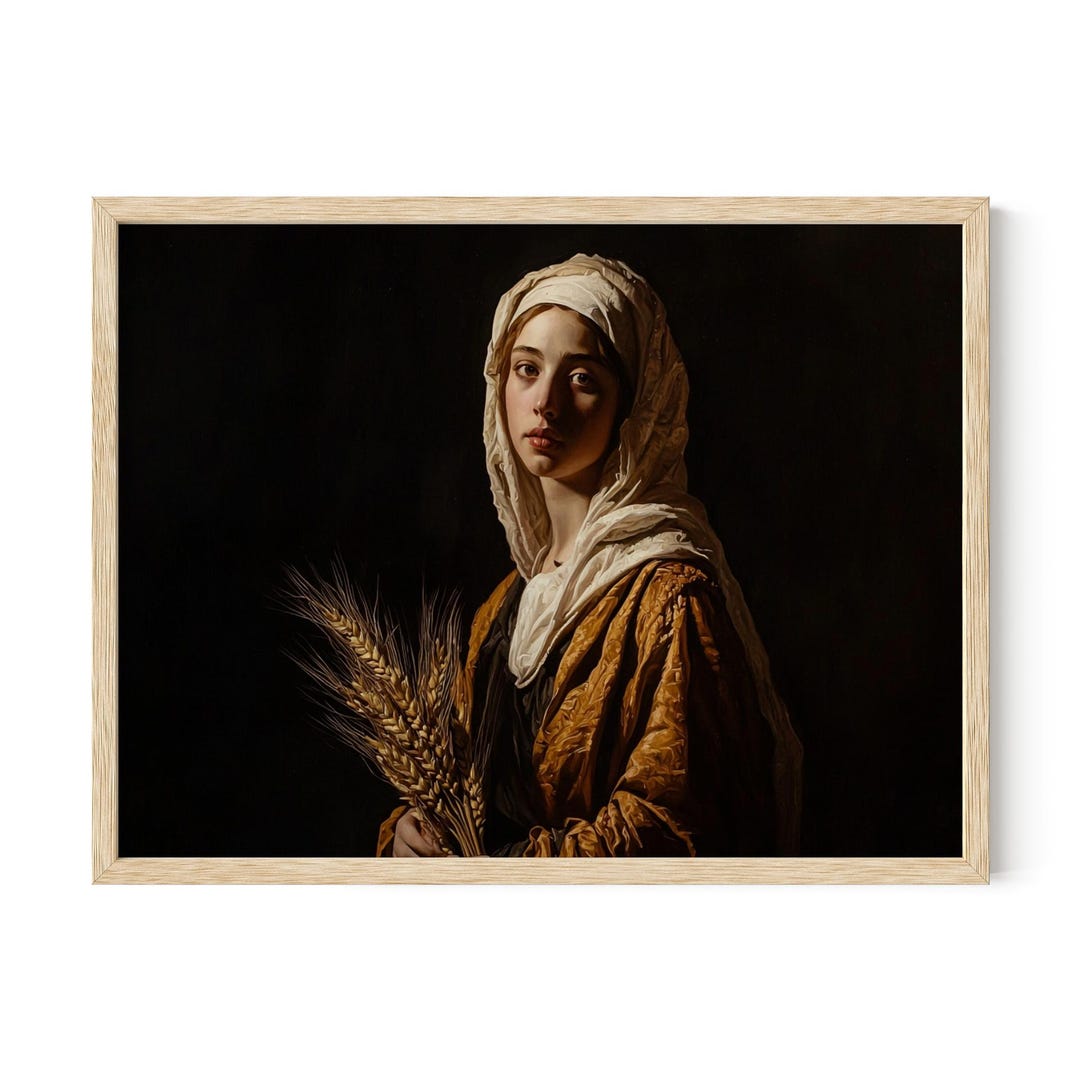 Ruth: Loyal and Faithful Wall Art, the Story of Ruth - Loyal Ruth, Ruth ...