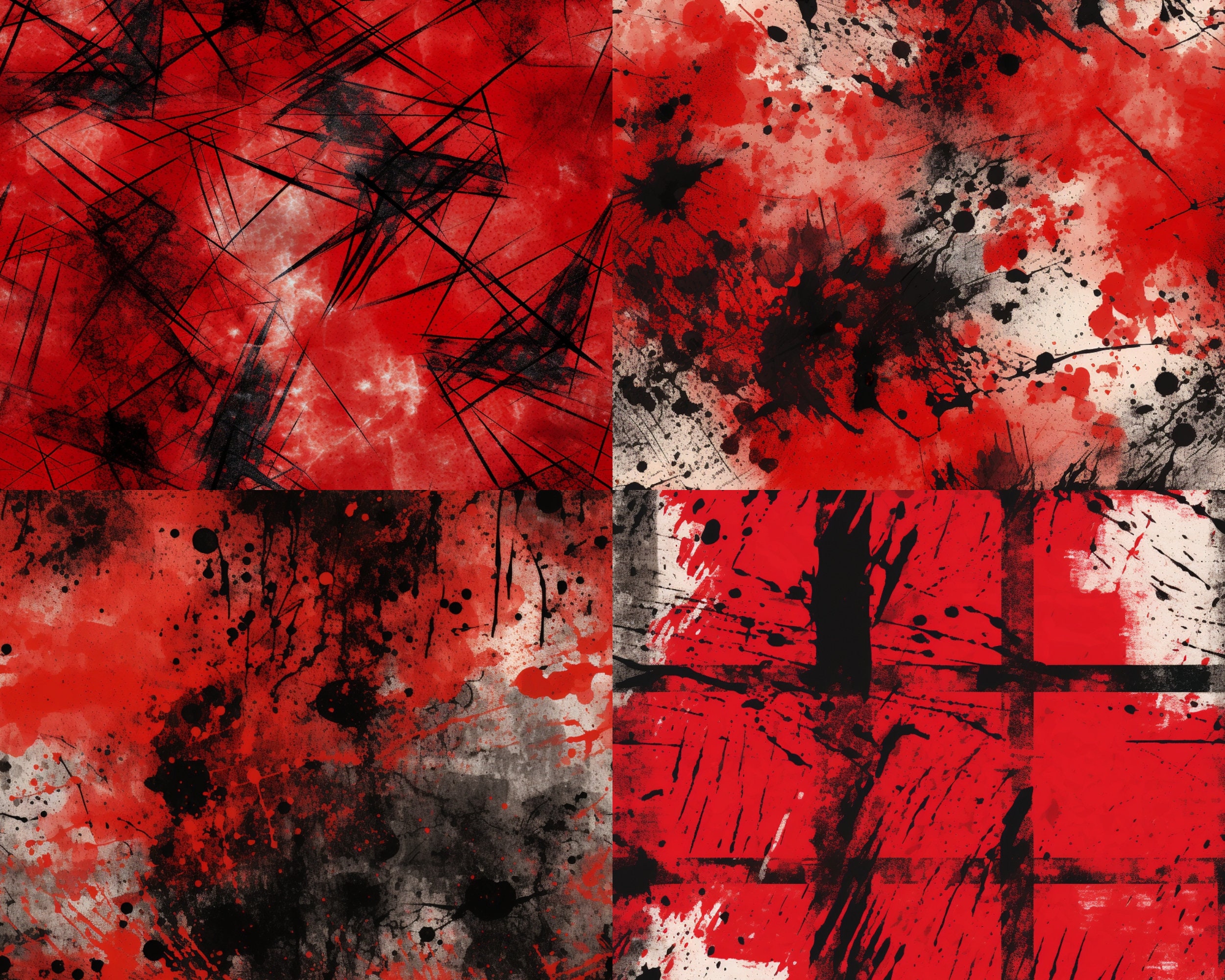 Red Grunge Seamless Pattern, Red Grunge Repeating Pattern, Red ...