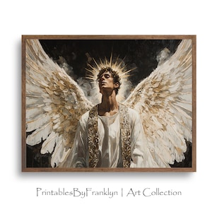 Lucifer Before the Fall Wall Art, the Majestic Angel of Light Wall Art ...