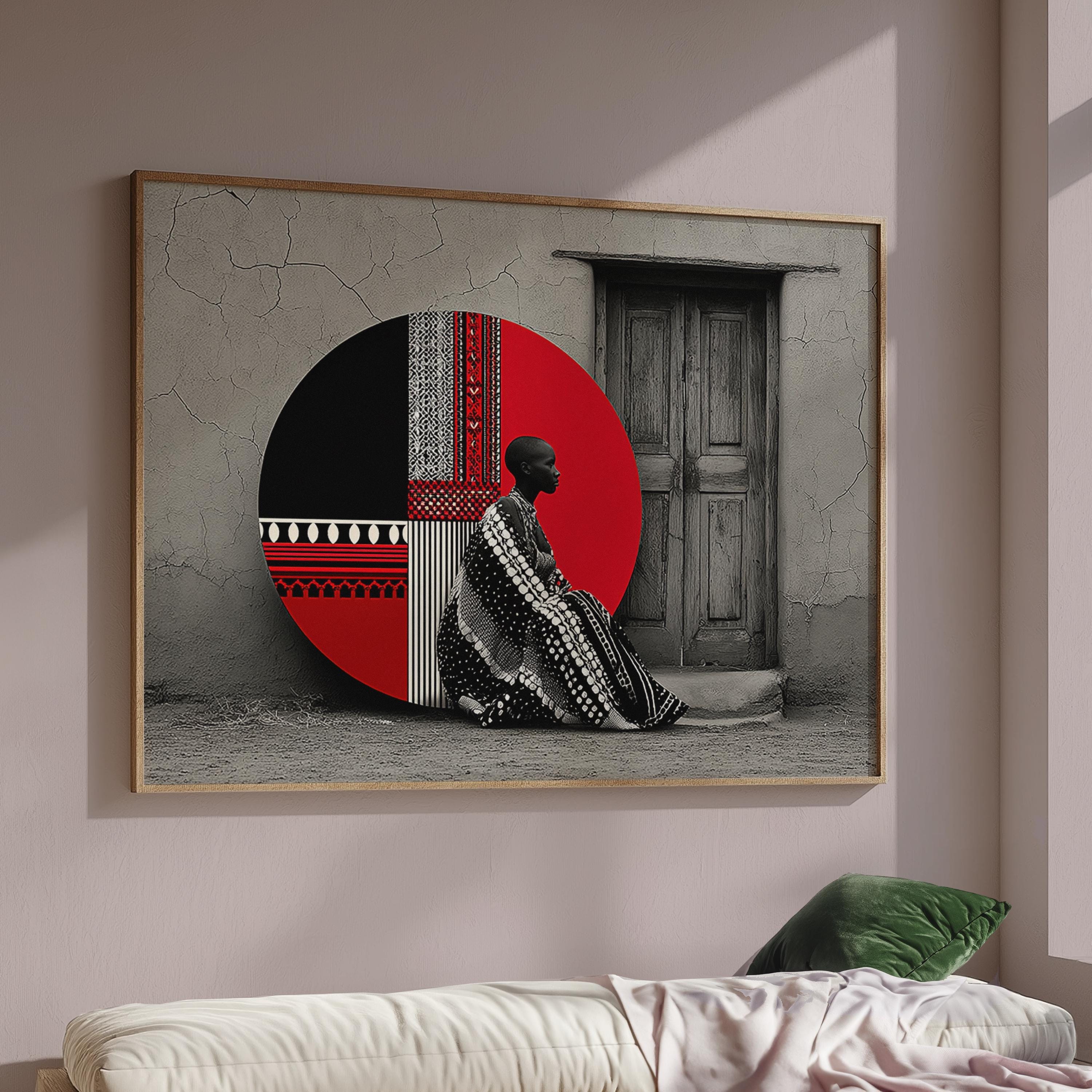 She is a World Unto Herself Wall Art, African Wall Art, African Art ...