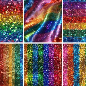 Pride Flag Seamless Background Patterns, Pride Month, LGBTQIA+ Patterns ...