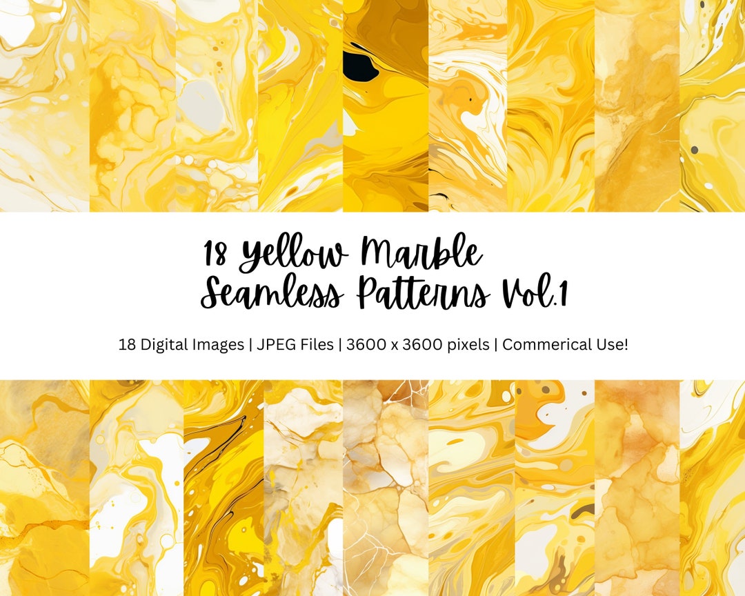 Yellow Marble Seamless Pattern Yellow Marble Seamless - Etsy